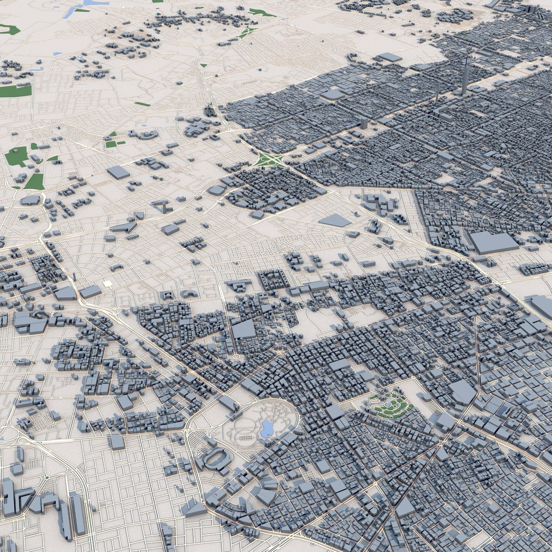 Riyadh City Saudi Arabia Model - TurboSquid 2299015