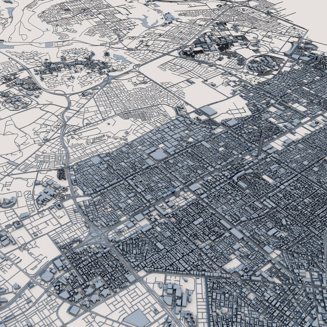Riyadh City Saudi Arabia Model - TurboSquid 2299015