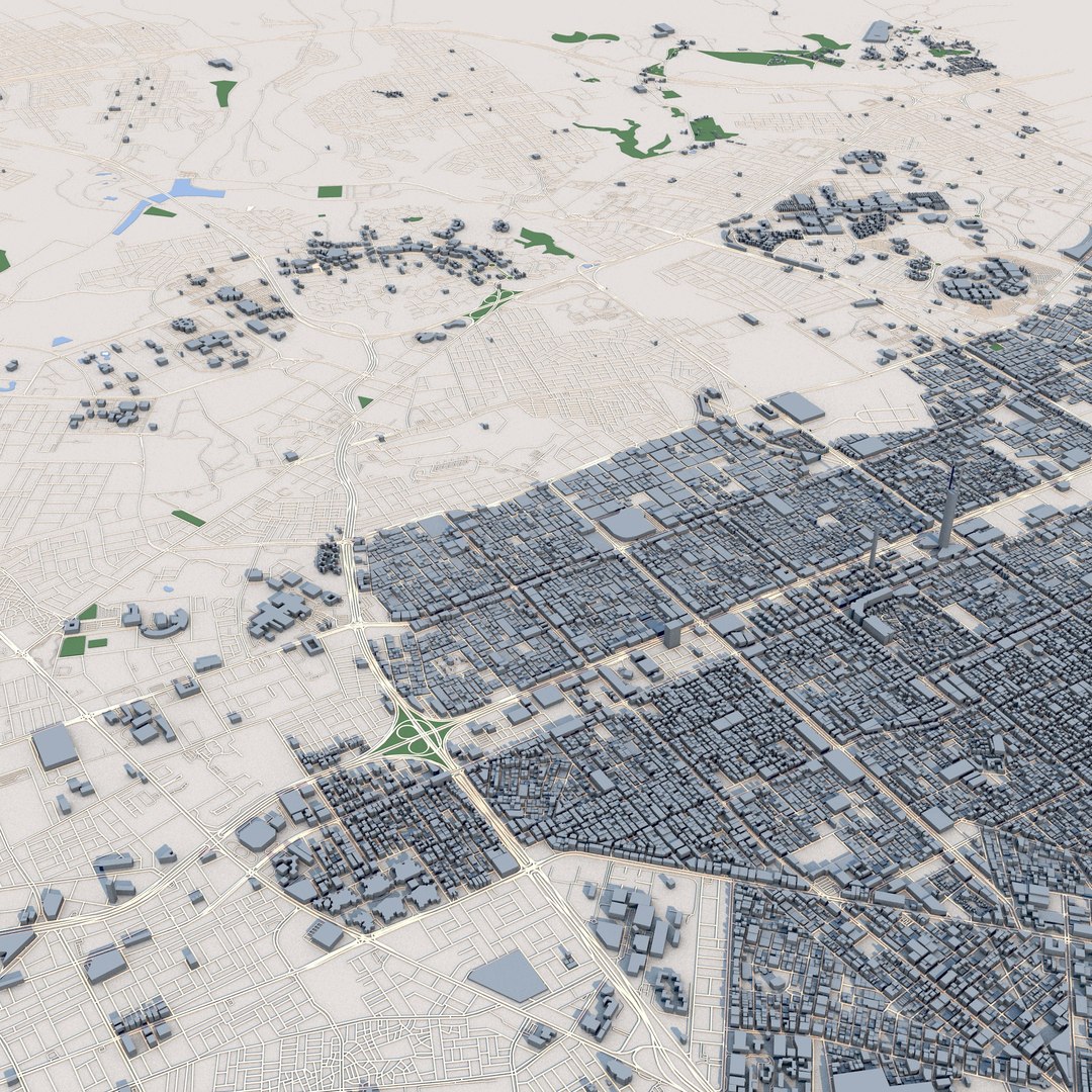 Riyadh City Saudi Arabia Model - TurboSquid 2299015