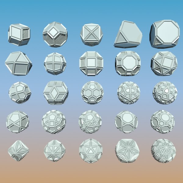 geometric shape pack 3d max