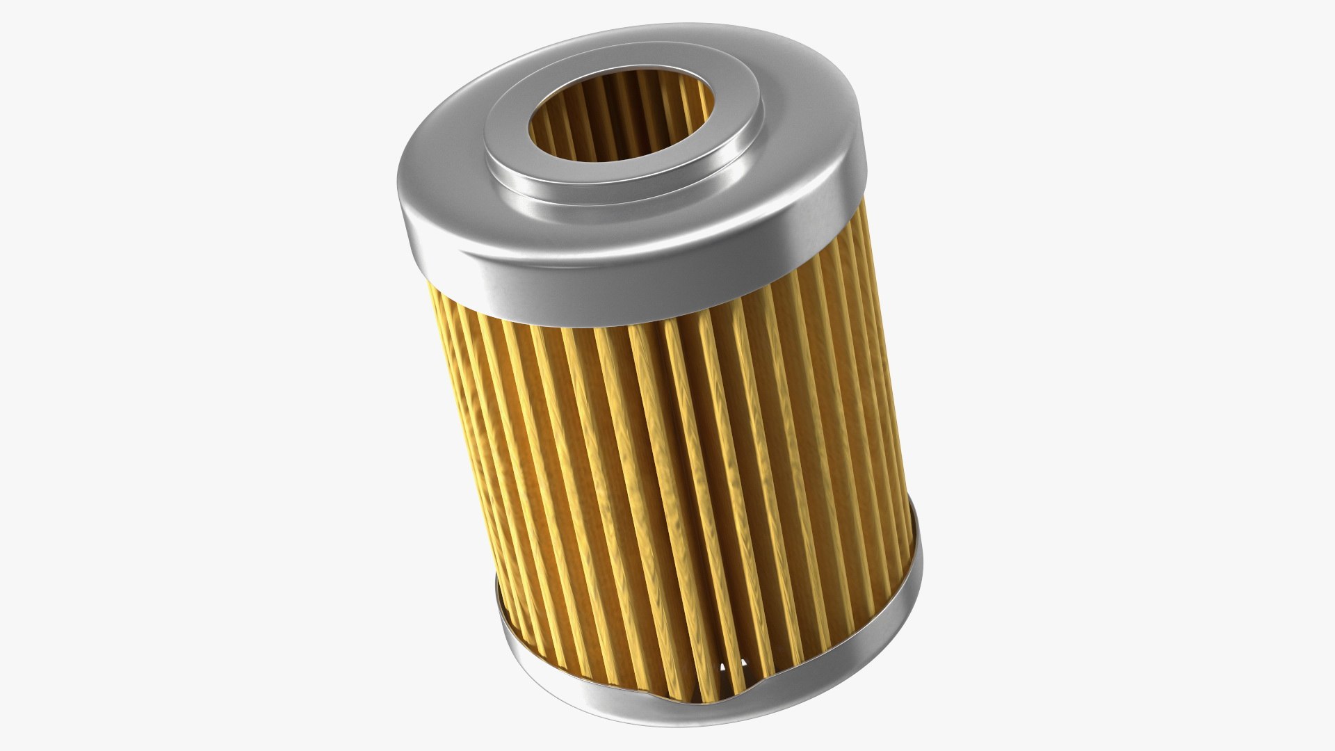 3D Fuel Filter Paper Element - TurboSquid 1766417