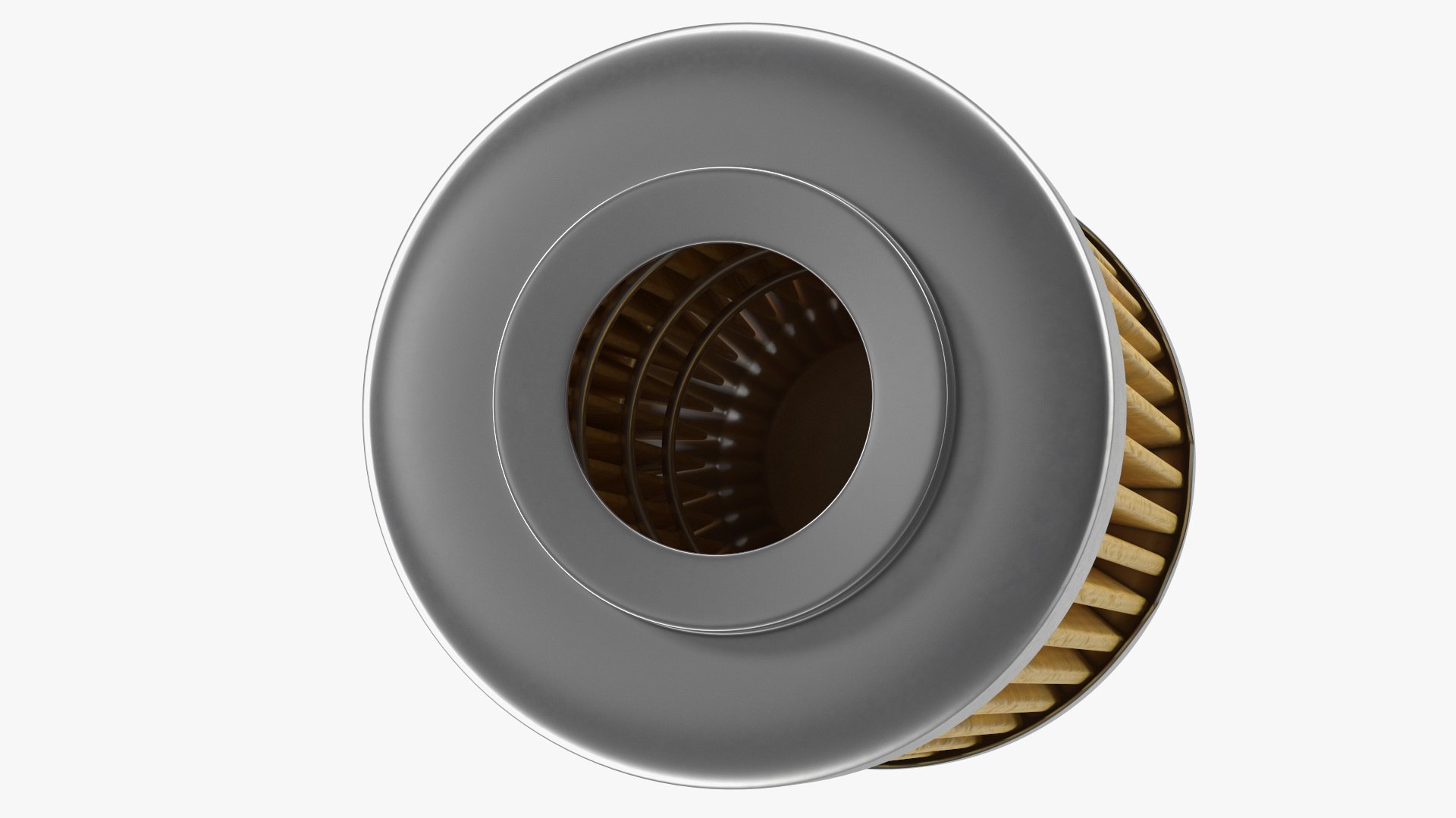 3D Fuel Filter Paper Element - TurboSquid 1766417