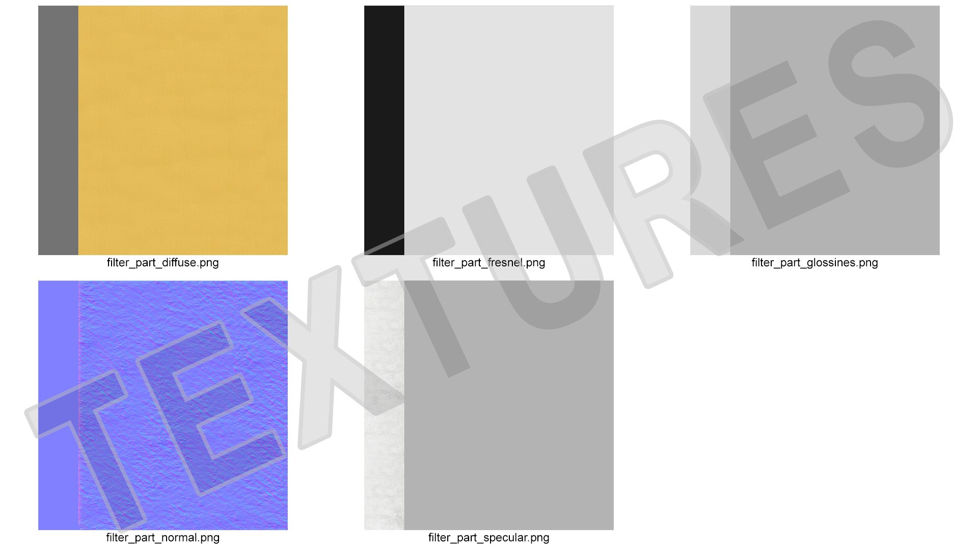 3D Fuel Filter Paper Element - TurboSquid 1766417