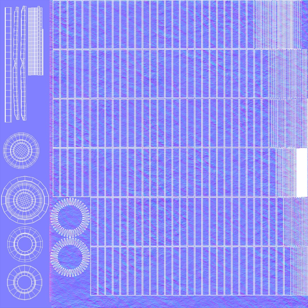 3D Fuel Filter Paper Element - TurboSquid 1766417