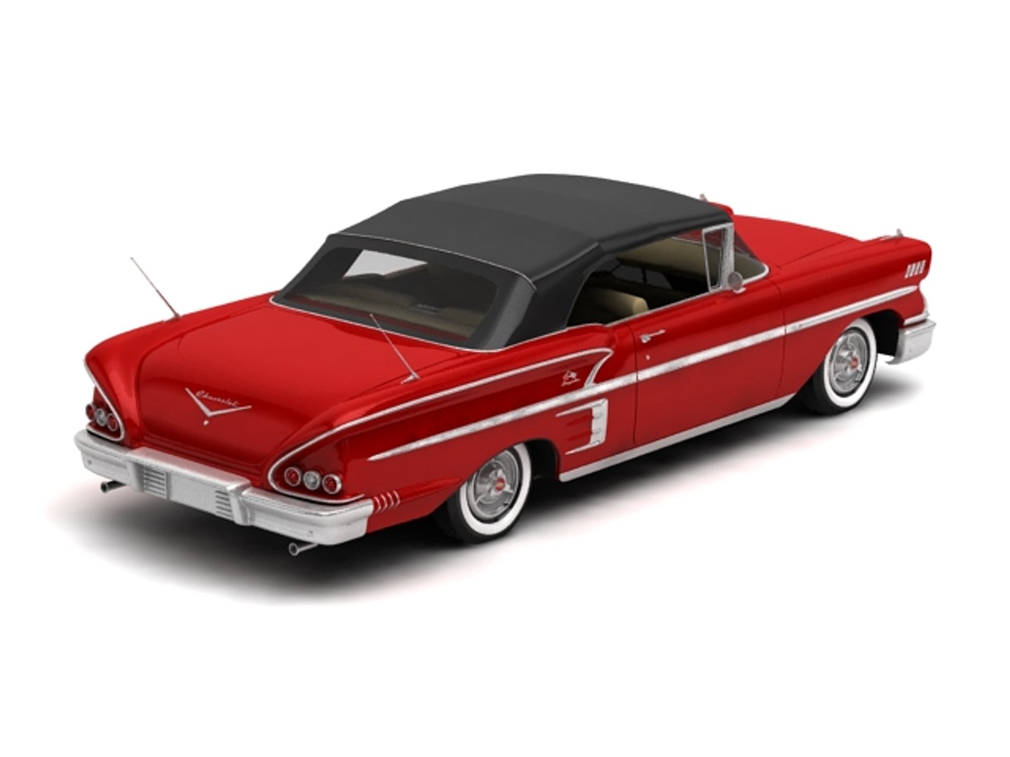 Chevrolet Impala Convertible 3d Model