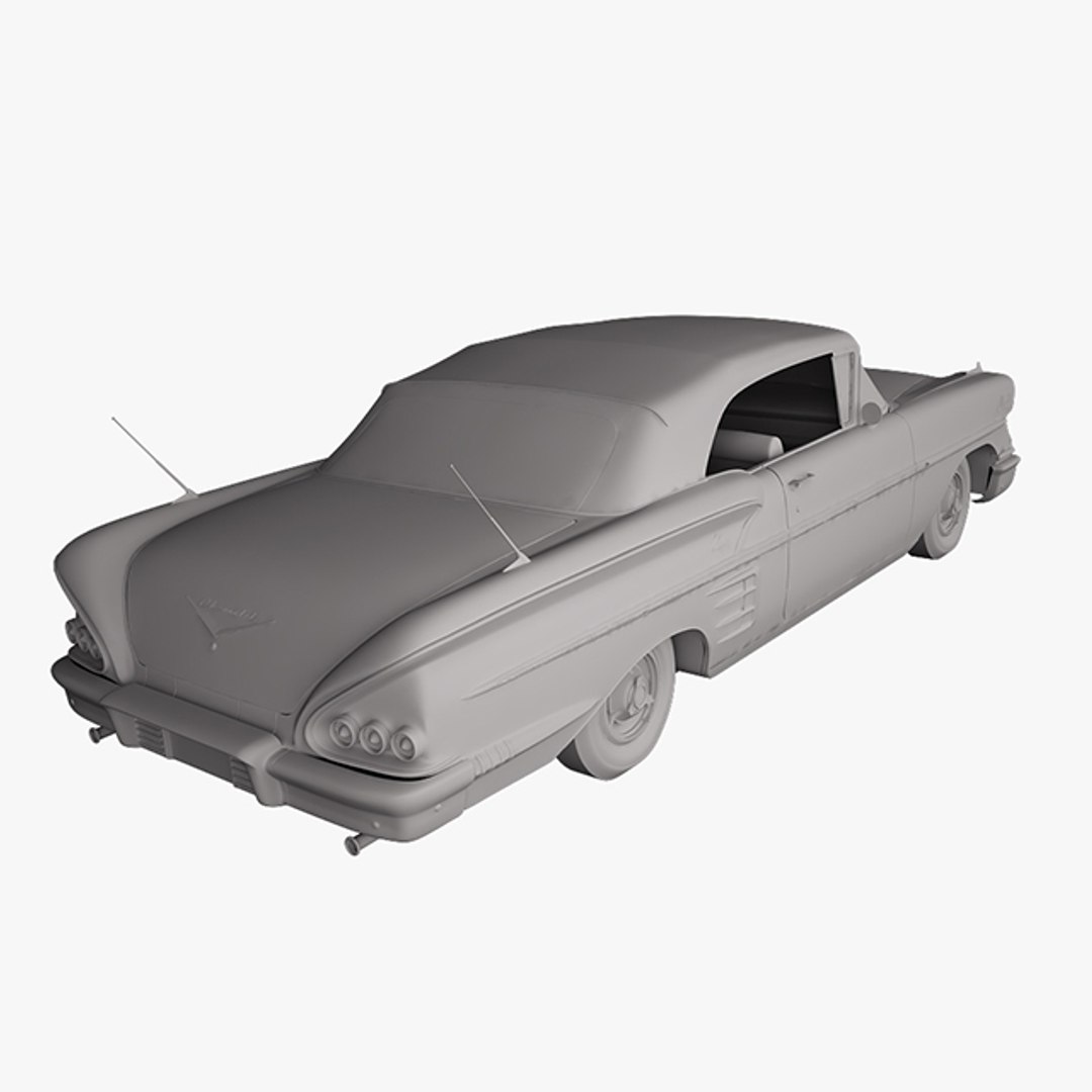 Chevrolet Impala Convertible 3d Model
