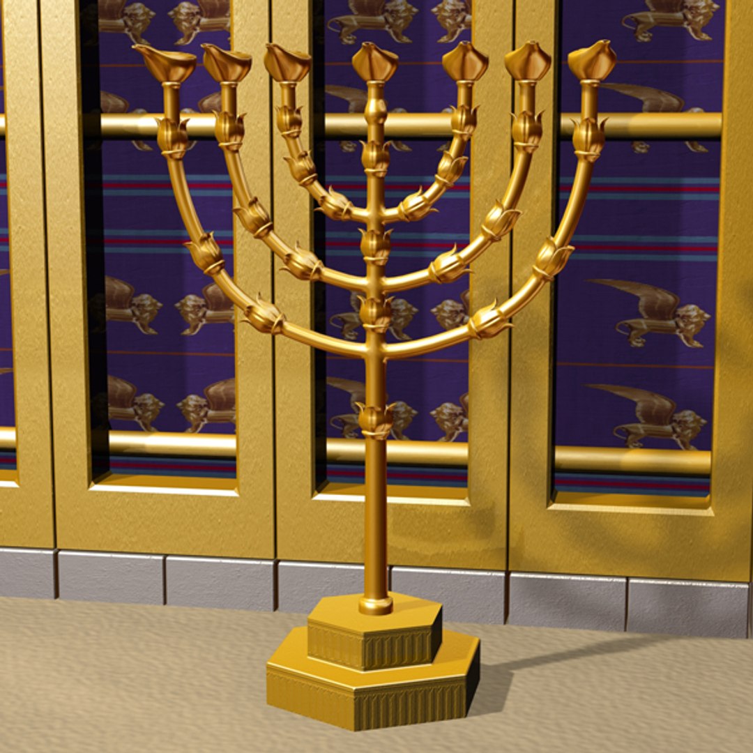 Tabernacle Ark Covenant 3d Max