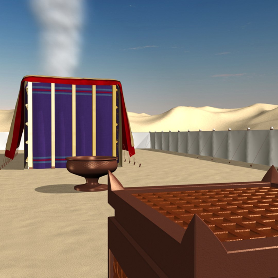 Tabernacle Ark Covenant 3d Max