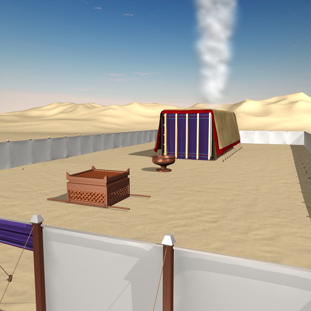 Tabernacle Ark Covenant 3d Max