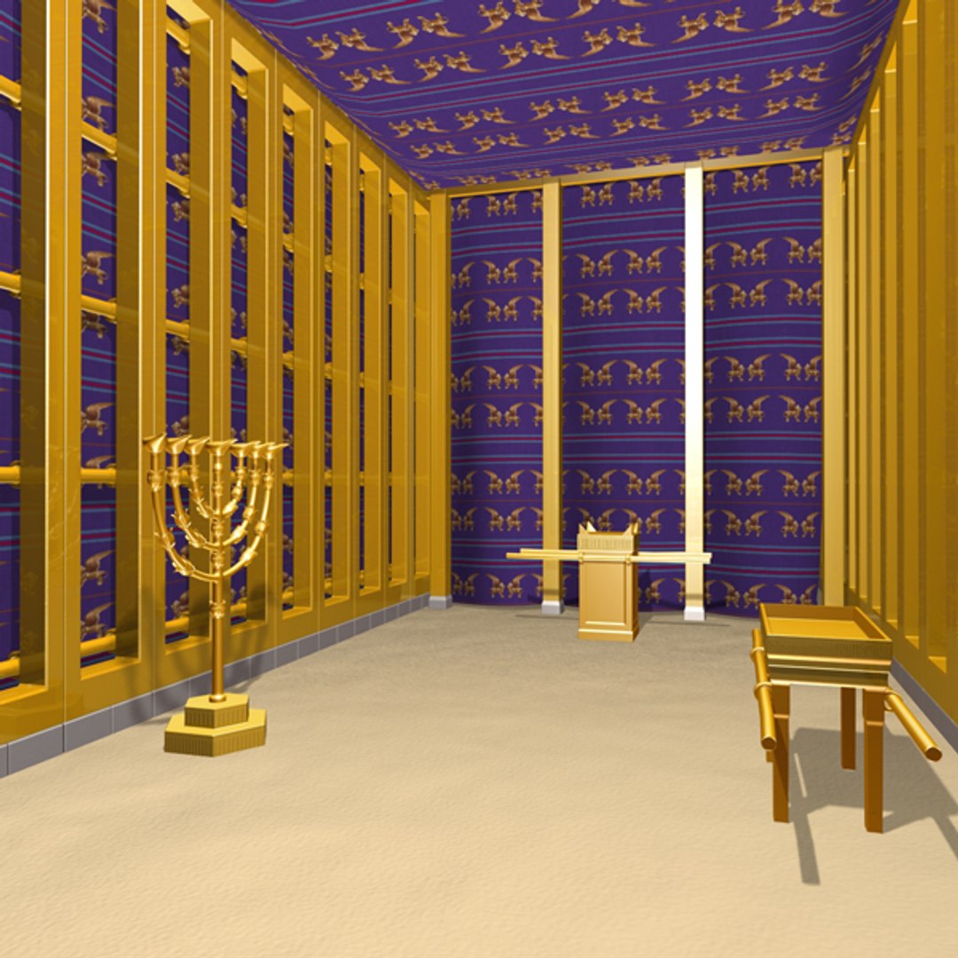 Tabernacle Ark Covenant 3d Max