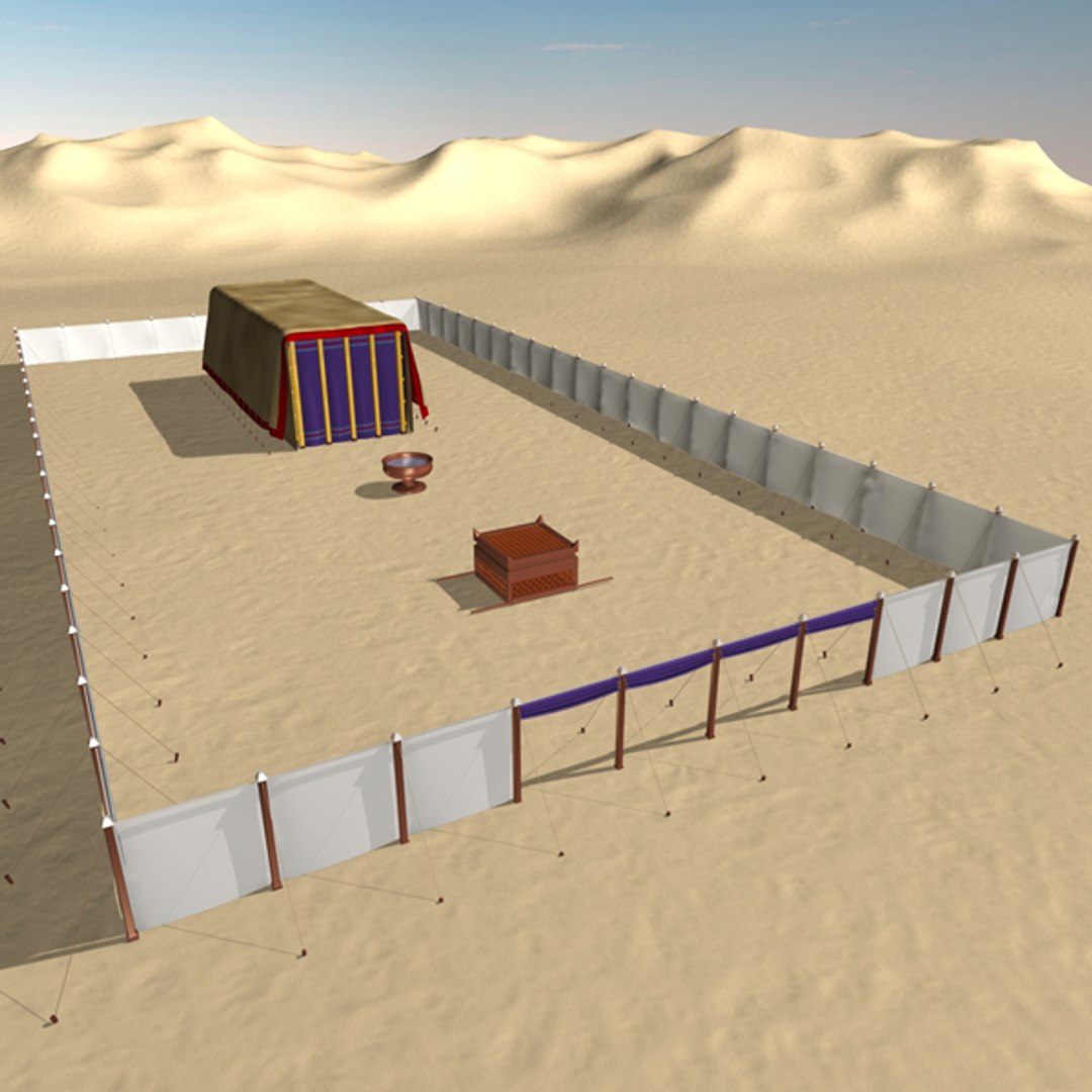 Tabernacle Ark Covenant 3d Max