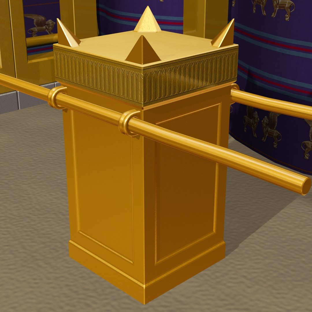 Tabernacle Ark Covenant 3d Max