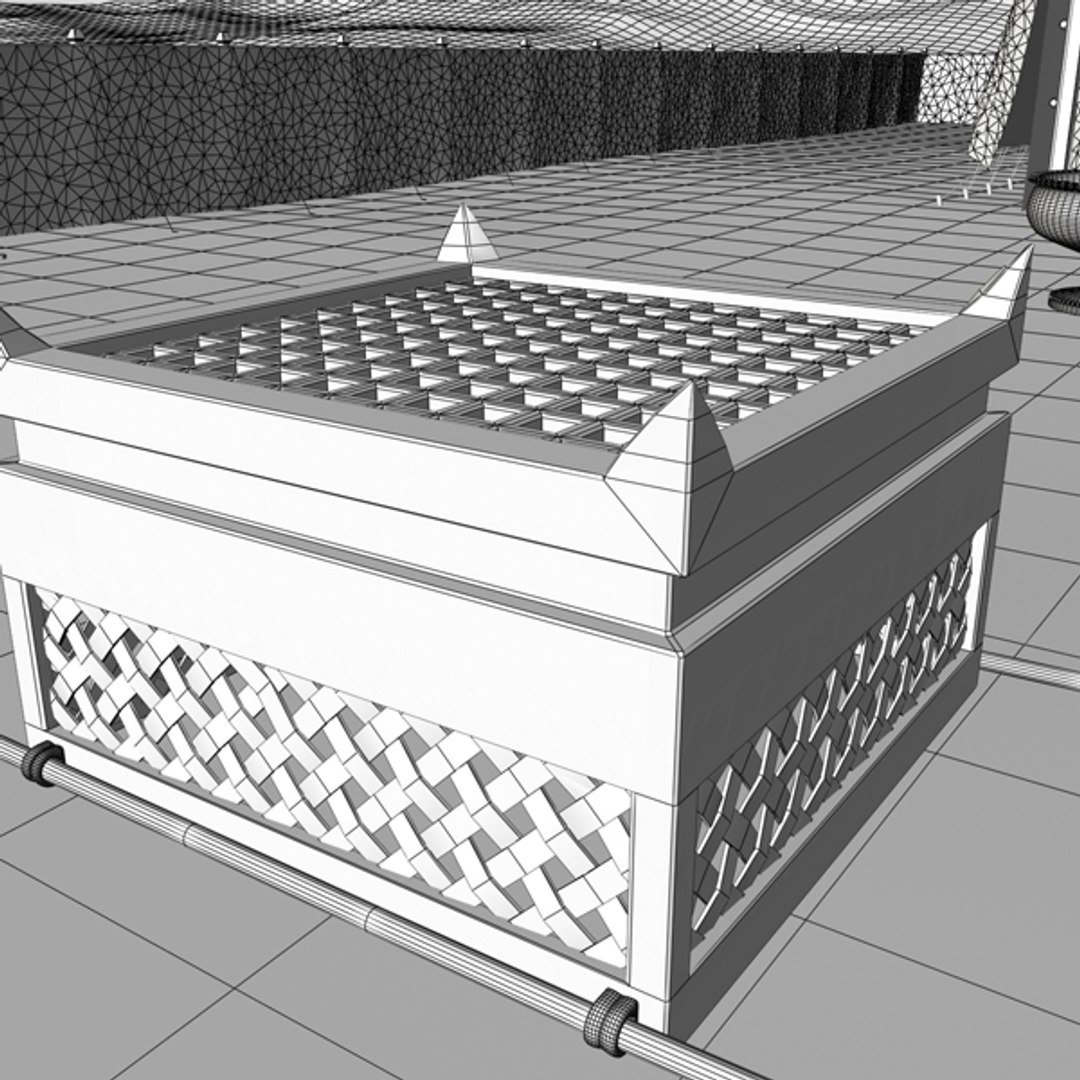 Tabernacle Ark Covenant 3d Max