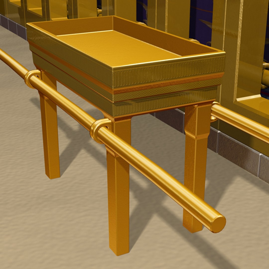 Tabernacle Ark Covenant 3d Max