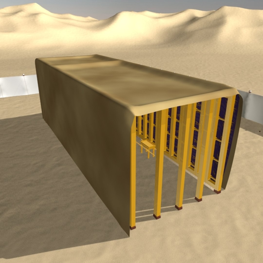 Tabernacle Ark Covenant 3d Max