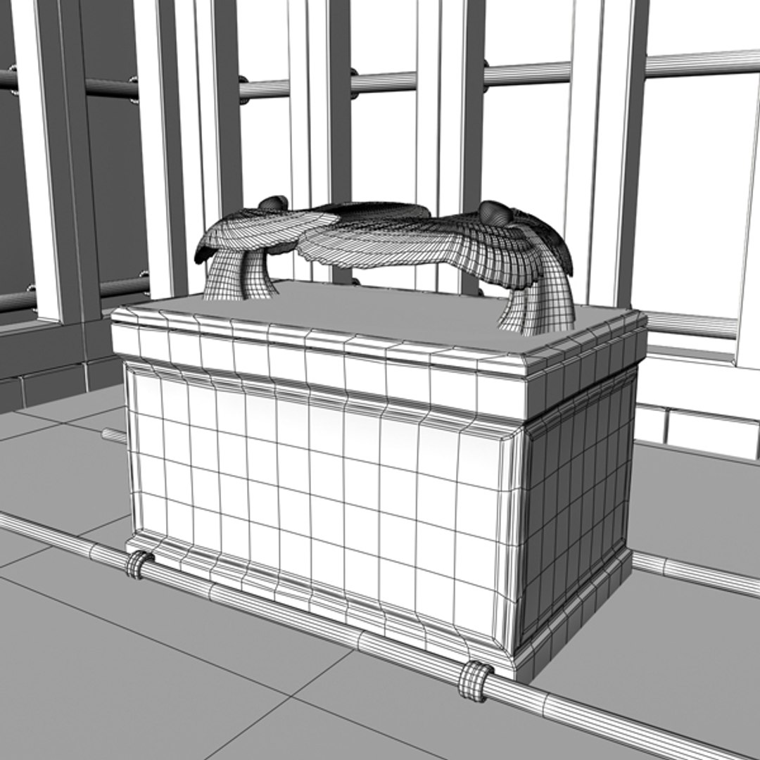 Tabernacle Ark Covenant 3d Max