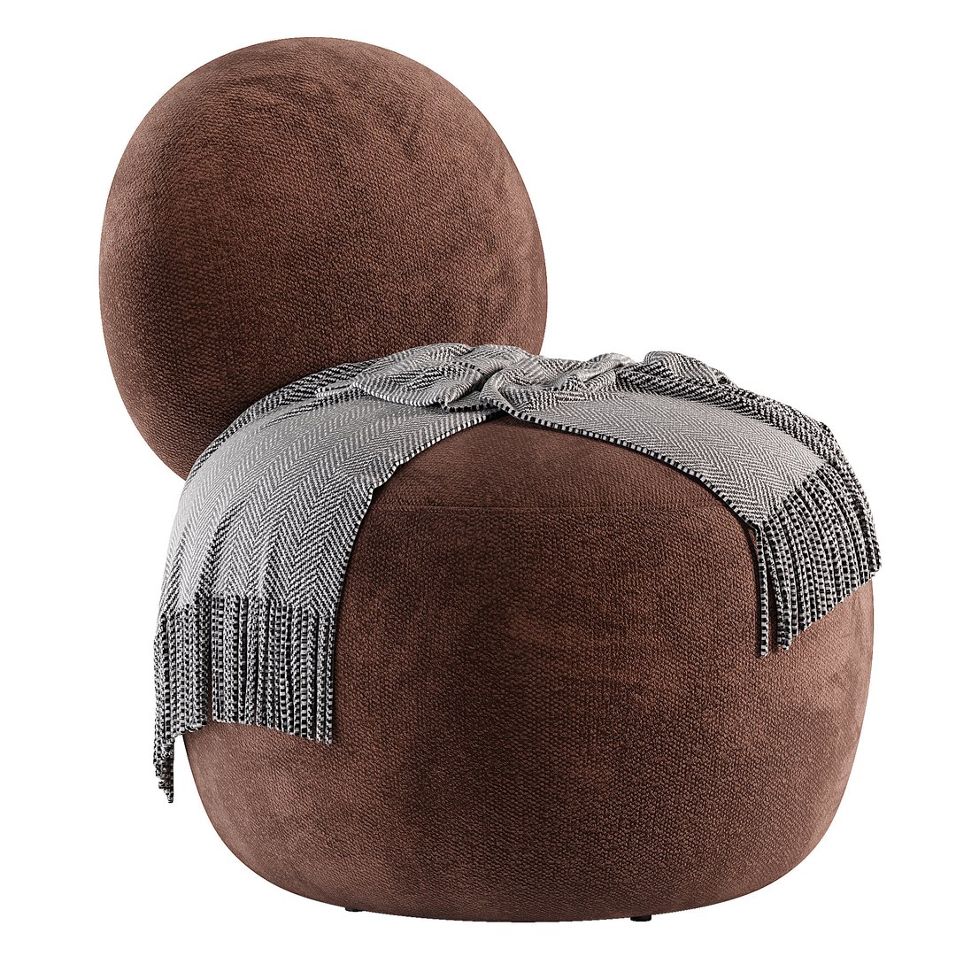 3D Zelda Accent Chair 2015 - TurboSquid 2277406