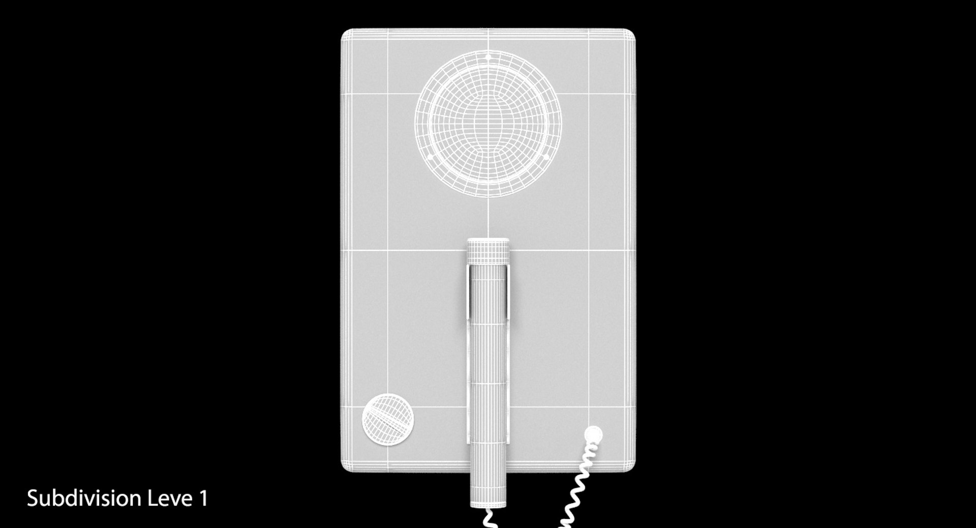 Intercom 3d Model