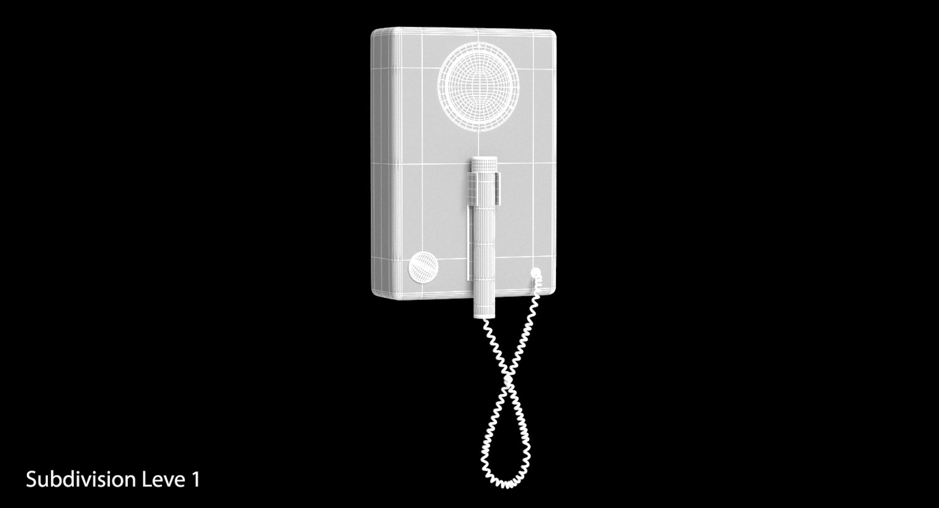 Intercom 3d Model