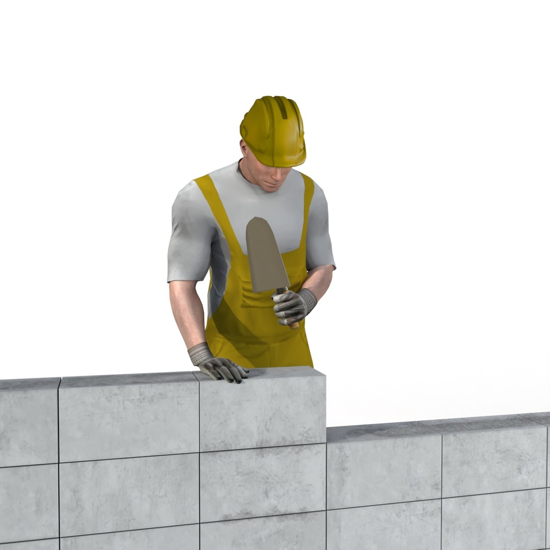 Workman Idle Animation 06 3D - TurboSquid 1896237