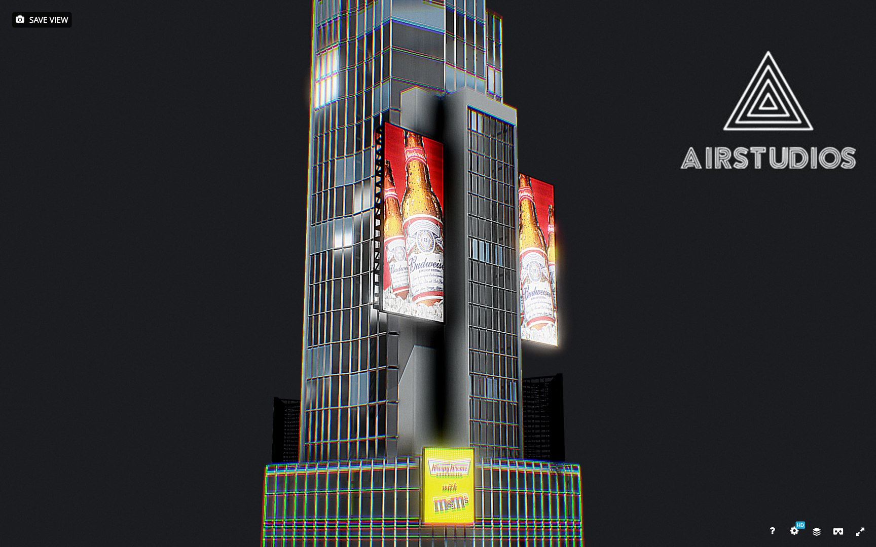 3D Times Square Building - TurboSquid 1886817