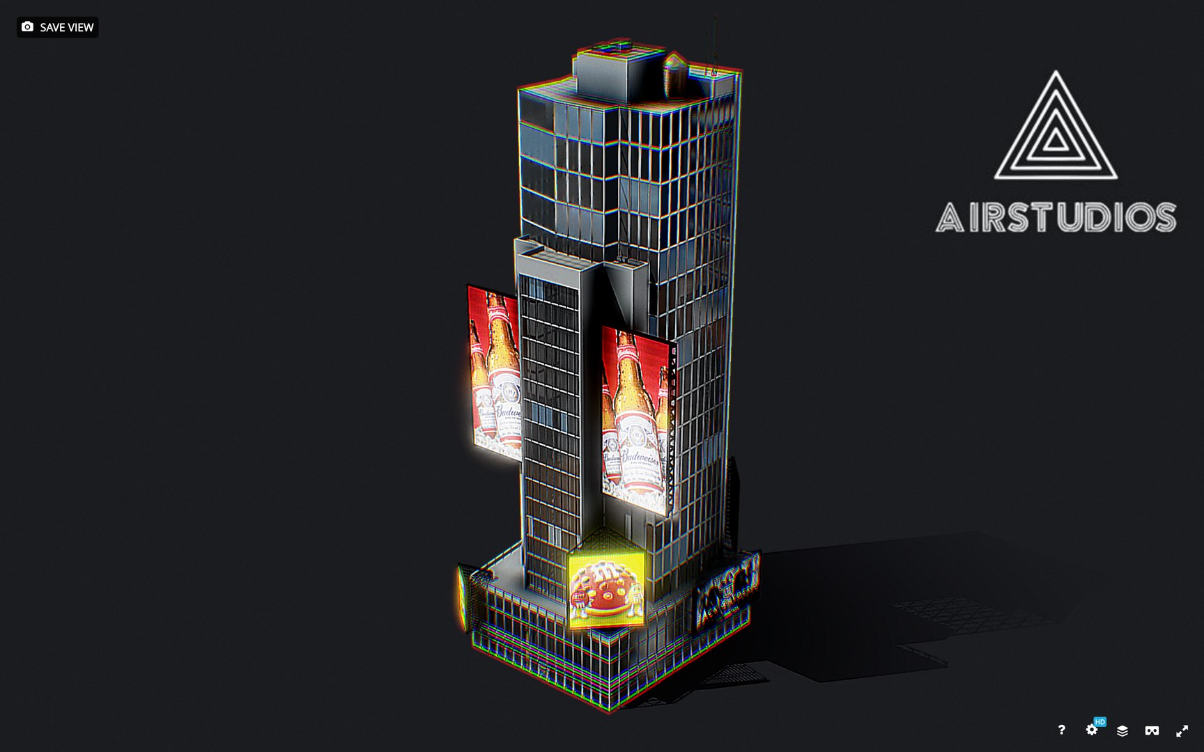 3D Times Square Building - TurboSquid 1886817