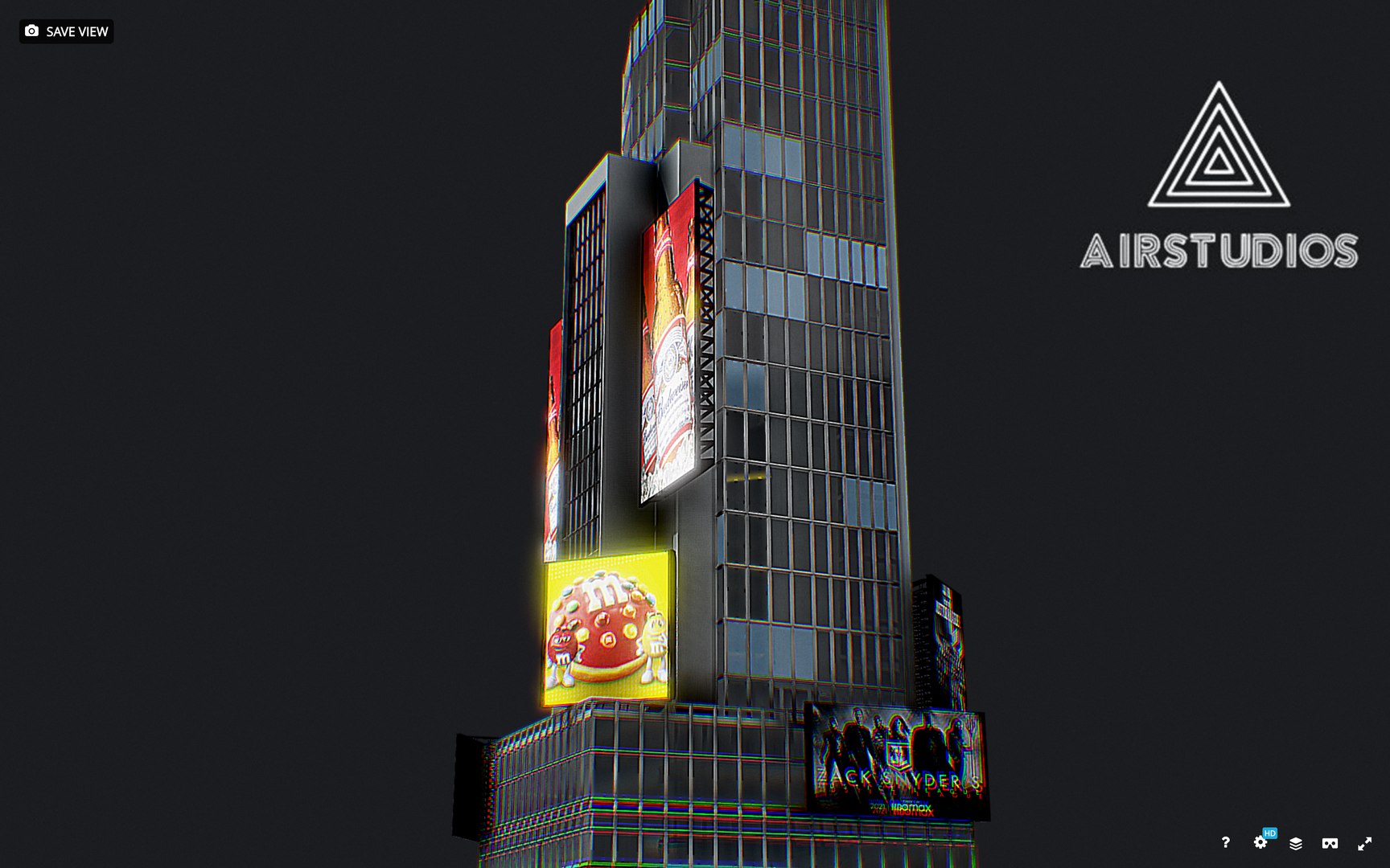 3D Times Square Building - TurboSquid 1886817