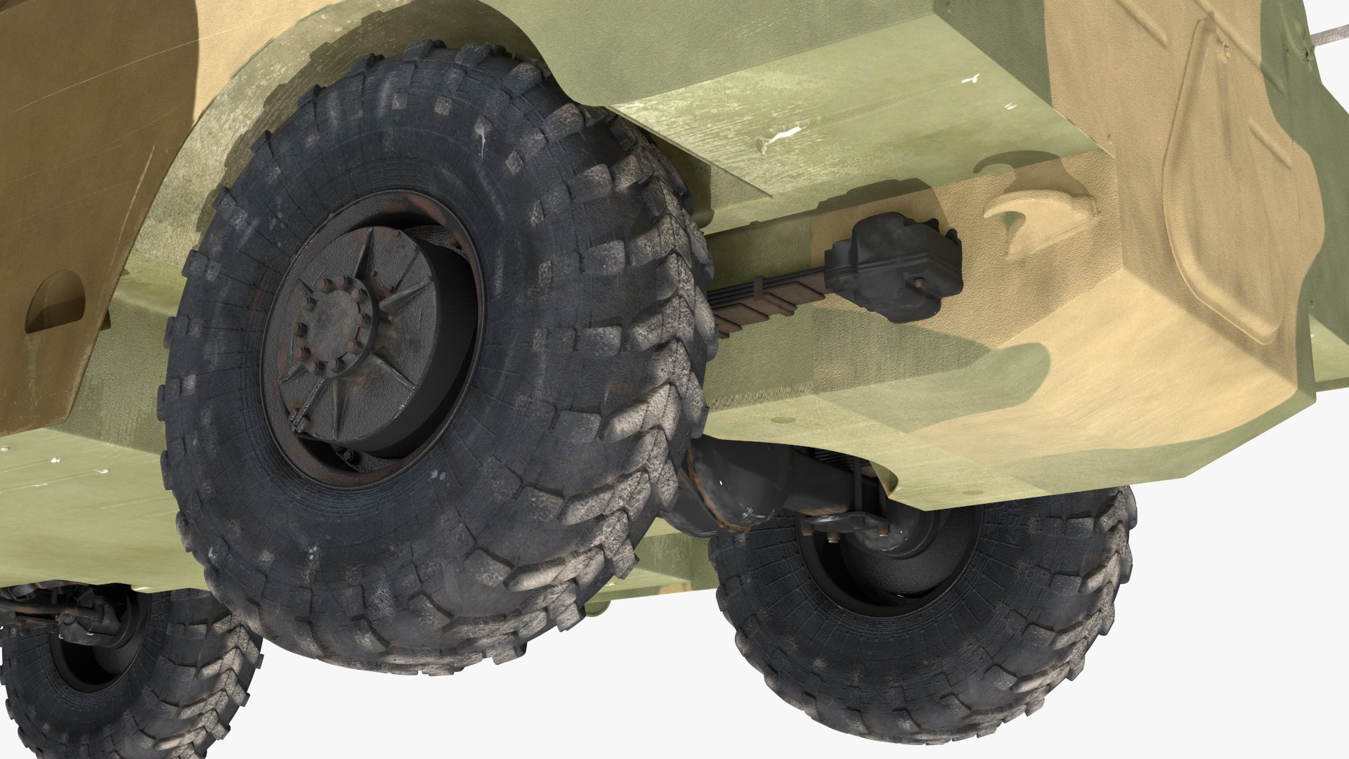 BRDM 2 Amphibious Vehicle 3D - TurboSquid 2037622