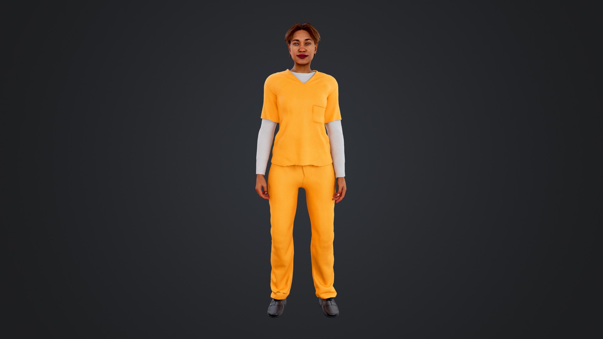 Prisoner 3D Model - TurboSquid 2376335