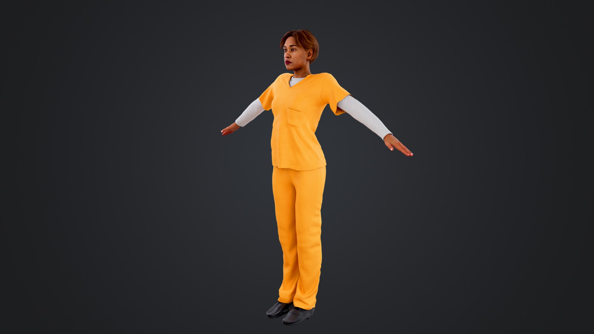 Prisoner 3D Model - TurboSquid 2376335