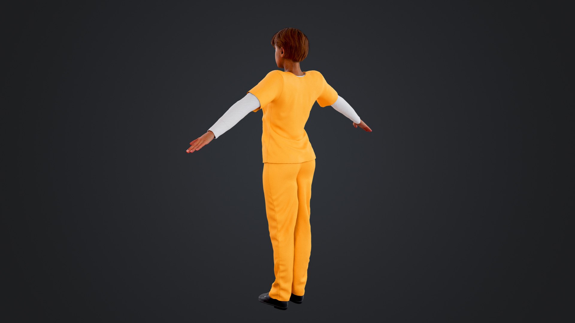 Prisoner 3D Model - TurboSquid 2376335
