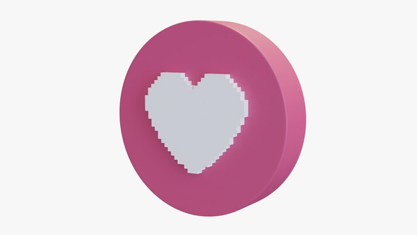 3D cartoon heart model - TurboSquid 1685766