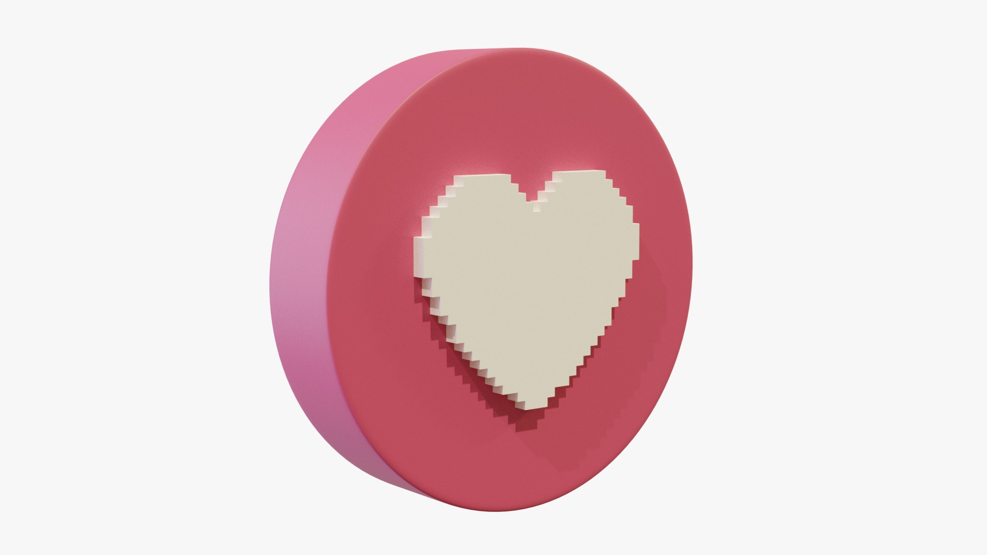 3D Cartoon Heart Model - TurboSquid 1685766