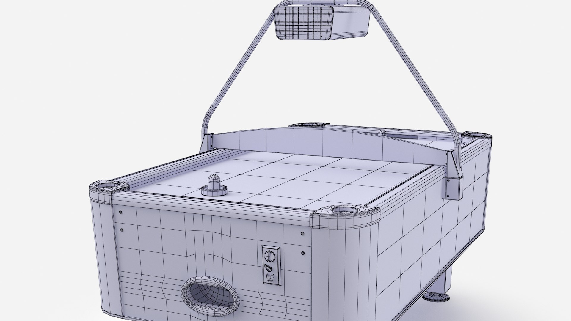 Air Hockey Table 01 3D Model - TurboSquid 2132960