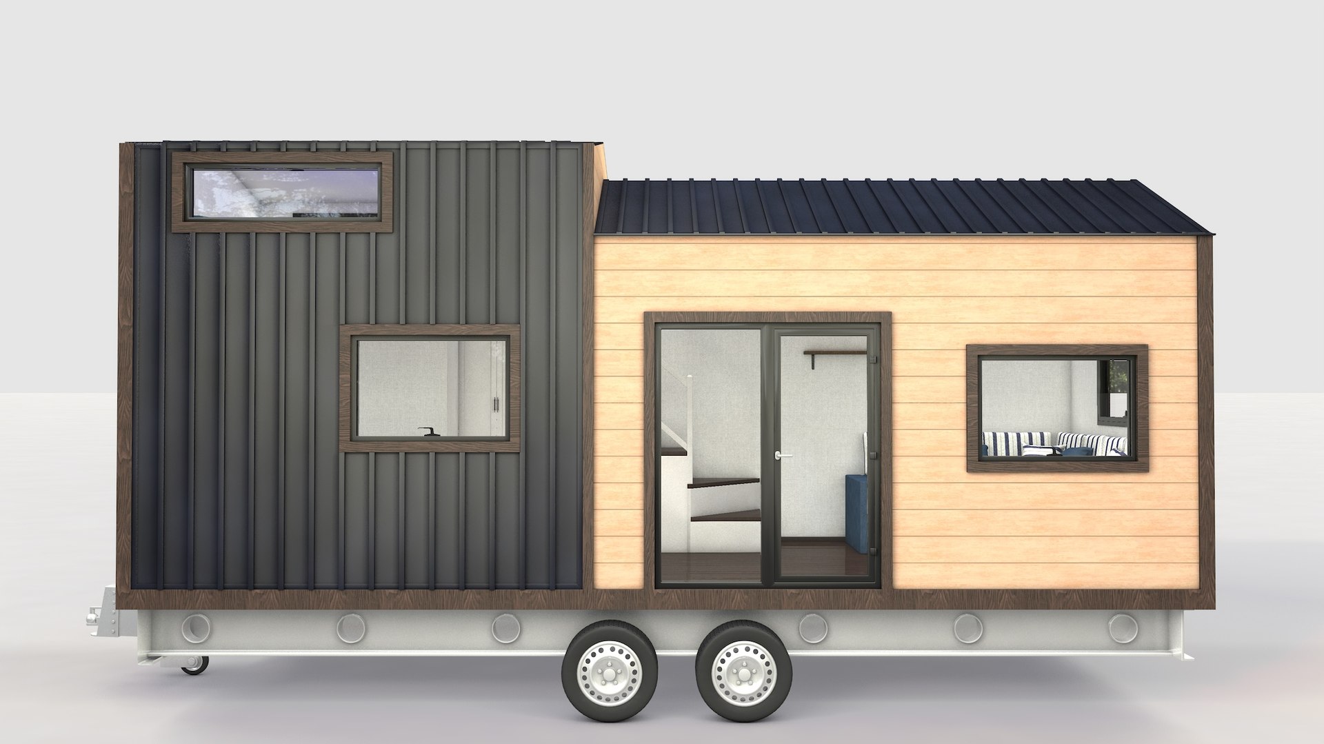 3D Tiny House 02 - TurboSquid 2089070