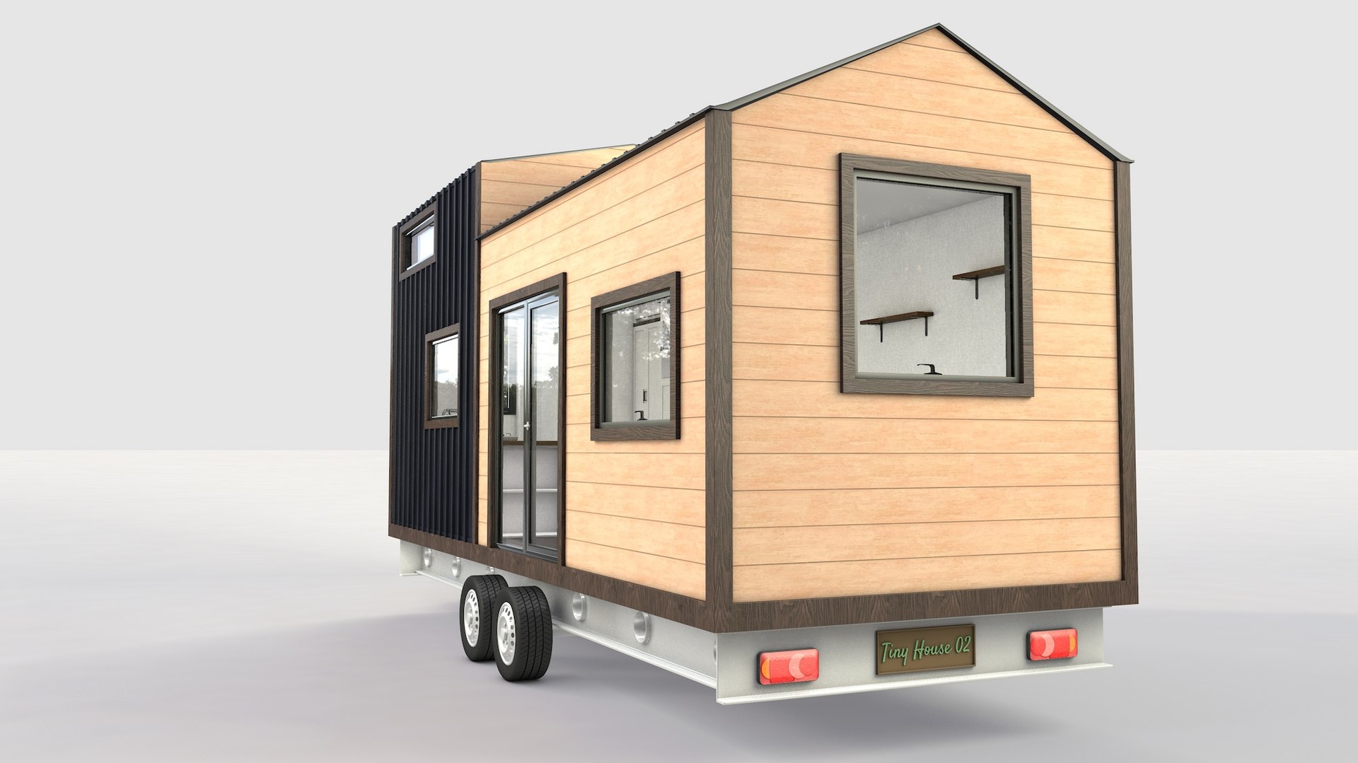 3D Tiny House 02 - TurboSquid 2089070