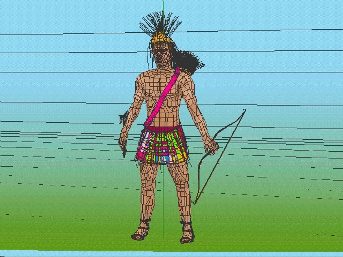 Archer 3d Model