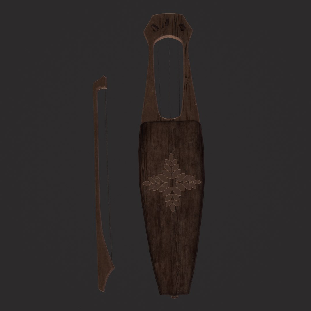 3D Nordic Jouhikko Instrument - TurboSquid 1841708