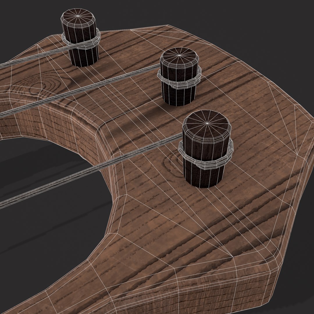 3D Nordic Jouhikko Instrument - TurboSquid 1841708