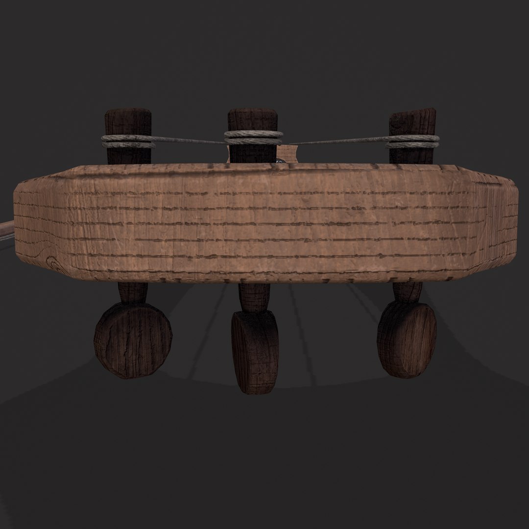 3D Nordic Jouhikko Instrument - TurboSquid 1841708
