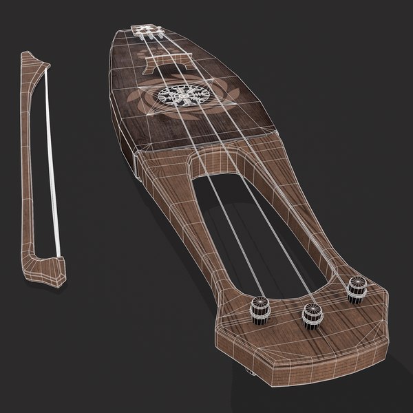3D Nordic Jouhikko Instrument - TurboSquid 1841708