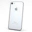 apple iphone 7 silver 3d 3ds