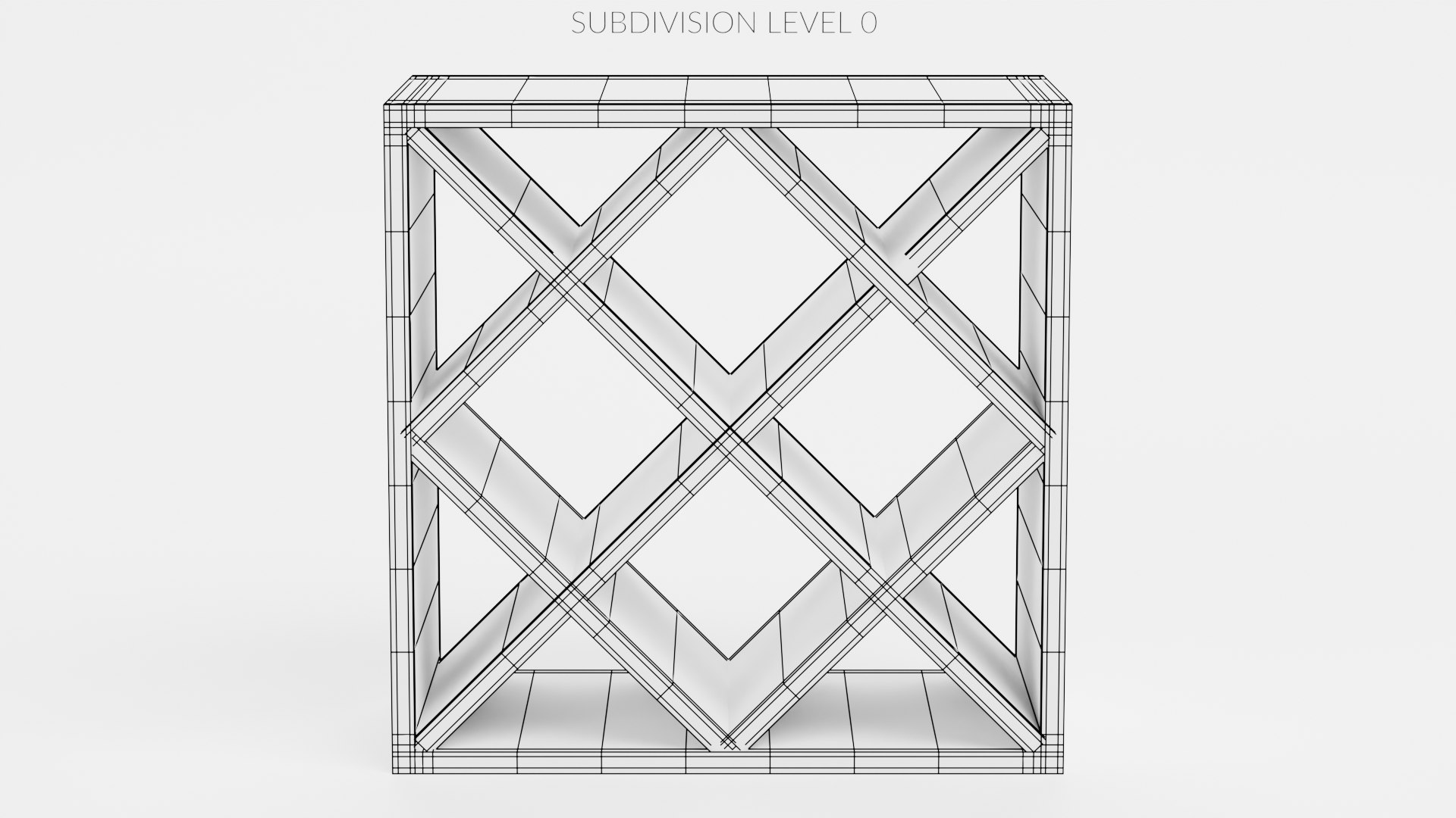 Wine Rack 01 3D - TurboSquid 2011489