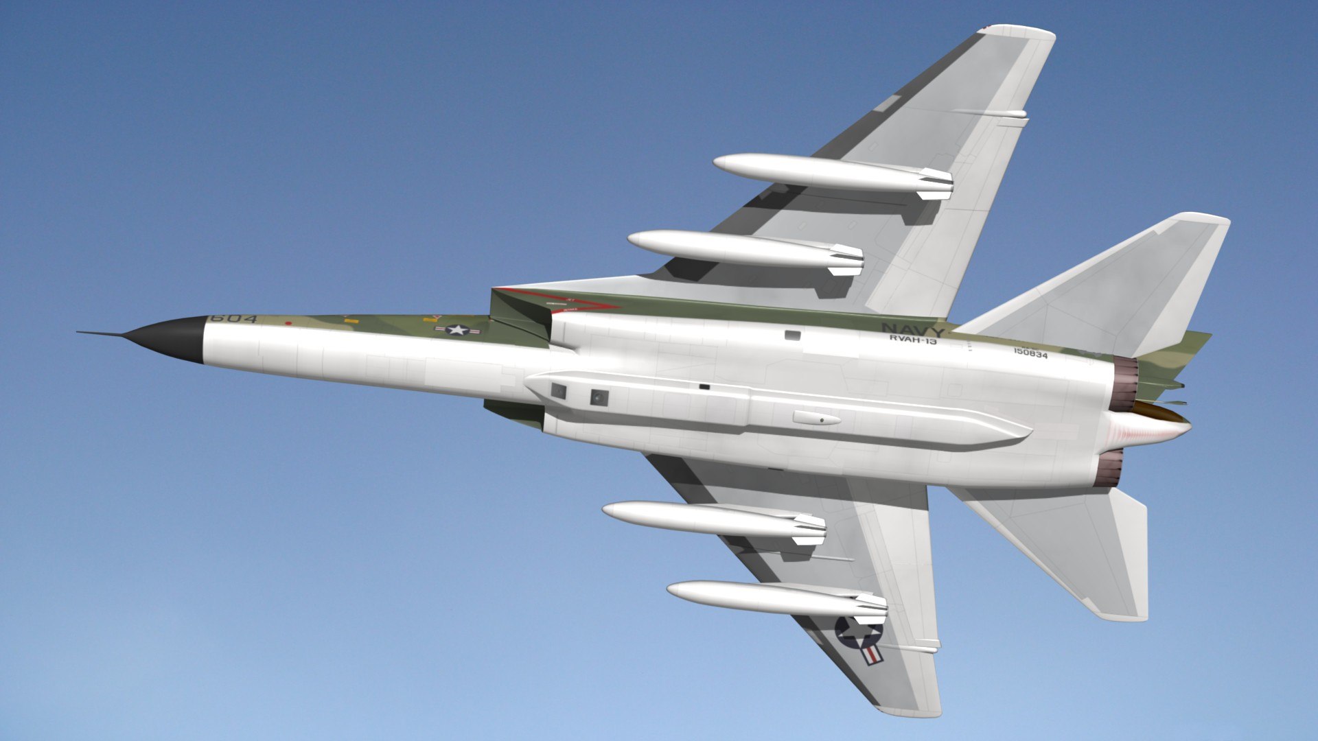 RA5C Vigilante Camo 3D - TurboSquid 2035291