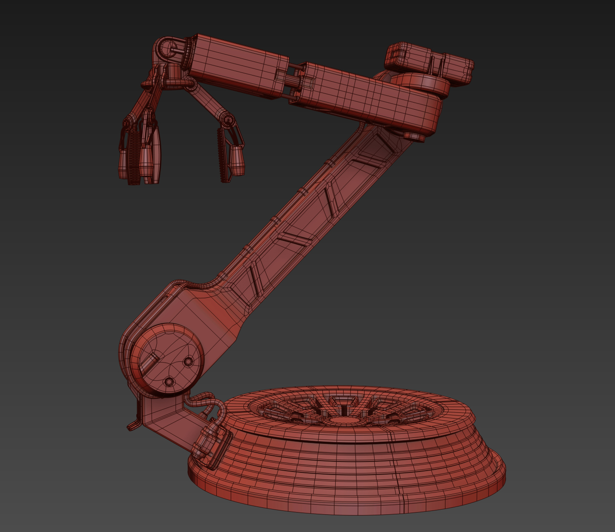 3D futuristic robotic arm rigged - TurboSquid 1169725