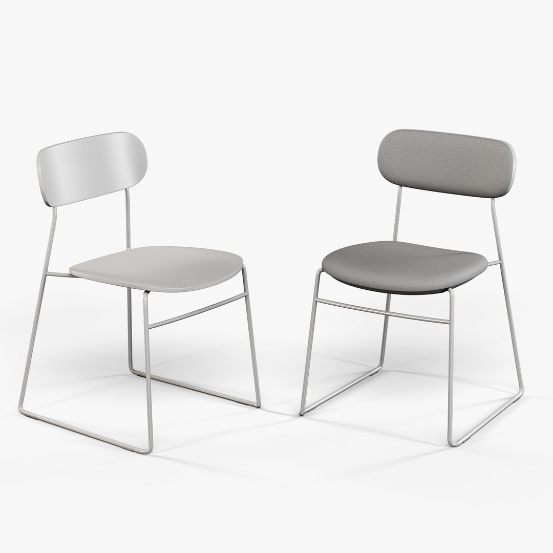 3d model modus plc wire chair