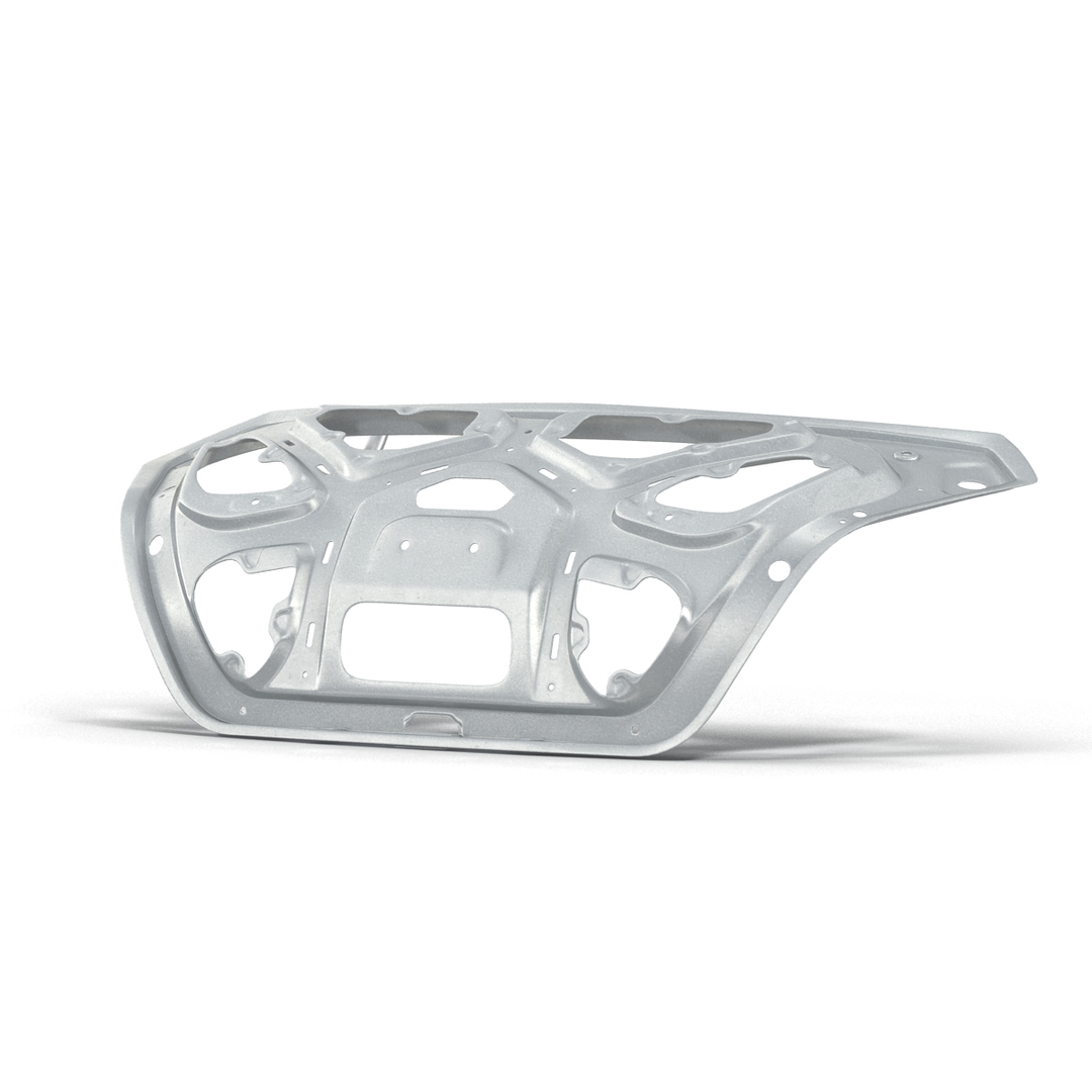 car trunk frame 3d 3ds