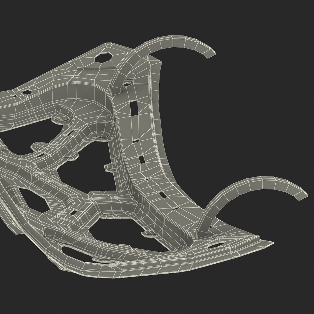 car trunk frame 3d 3ds