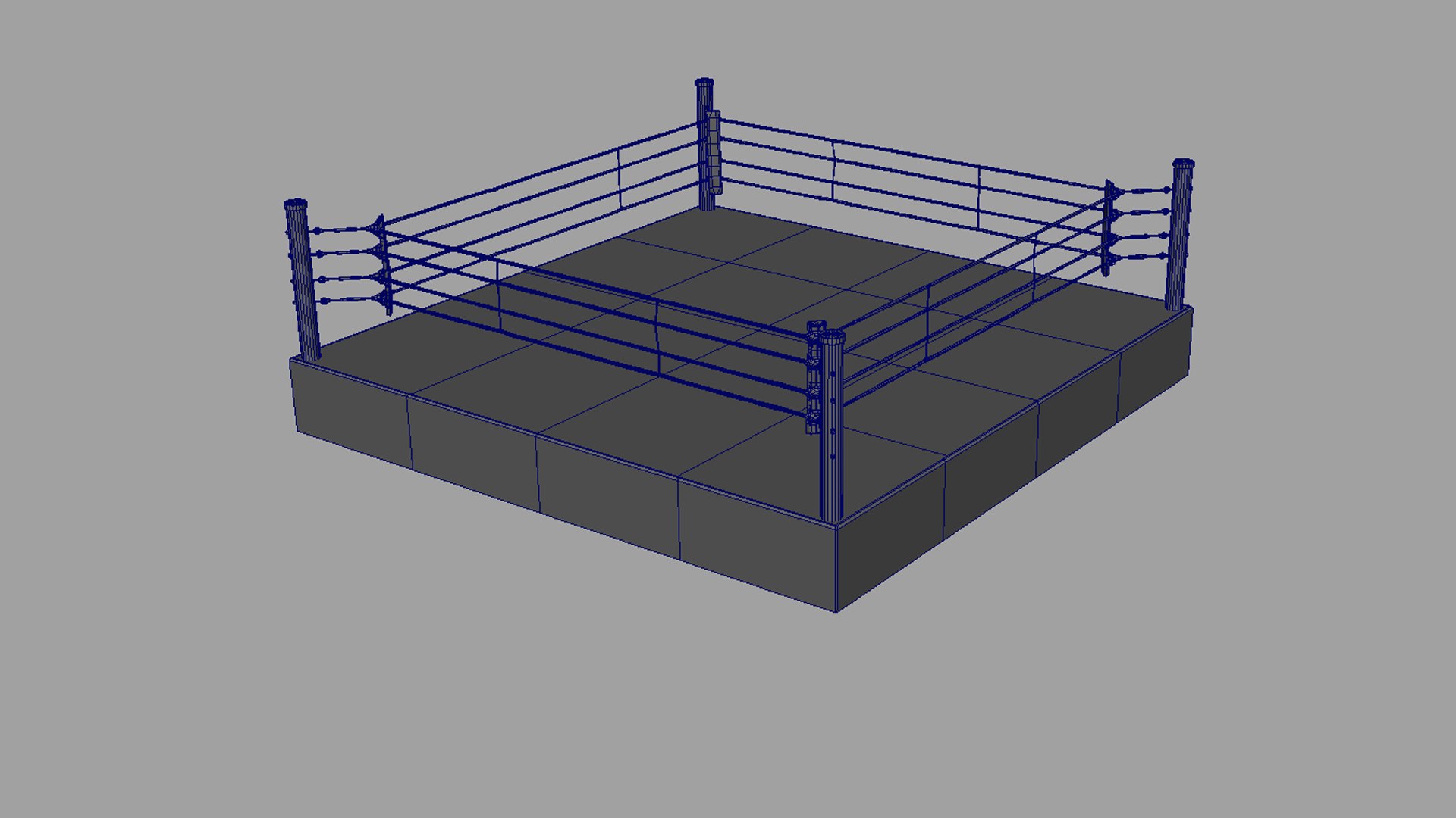 3D Model Boxing Ring - TurboSquid 1743400