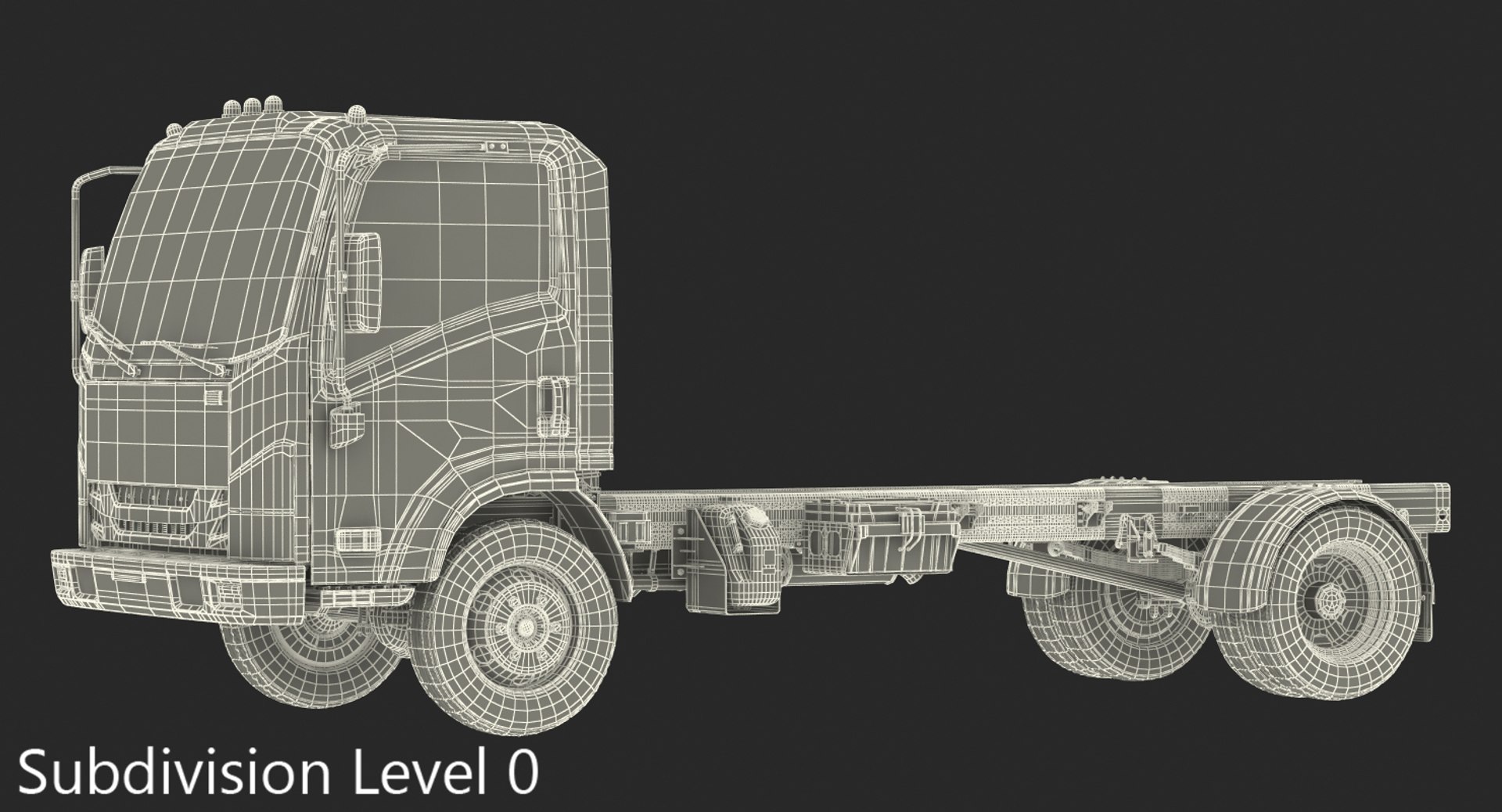 Commercial truck generic simple 3D model - TurboSquid 1249783